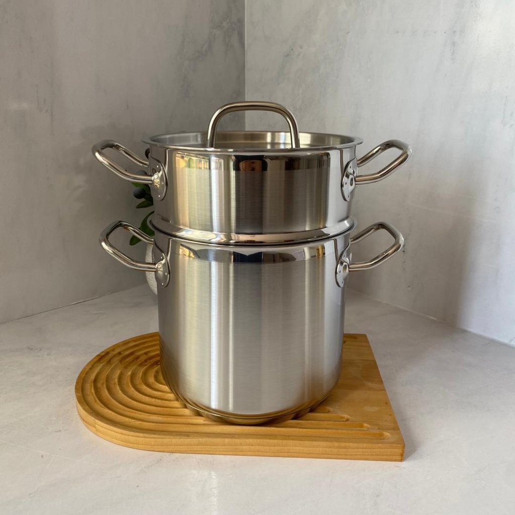 Tradition Couscoussier Inox (6L) 20Cm | Manzil